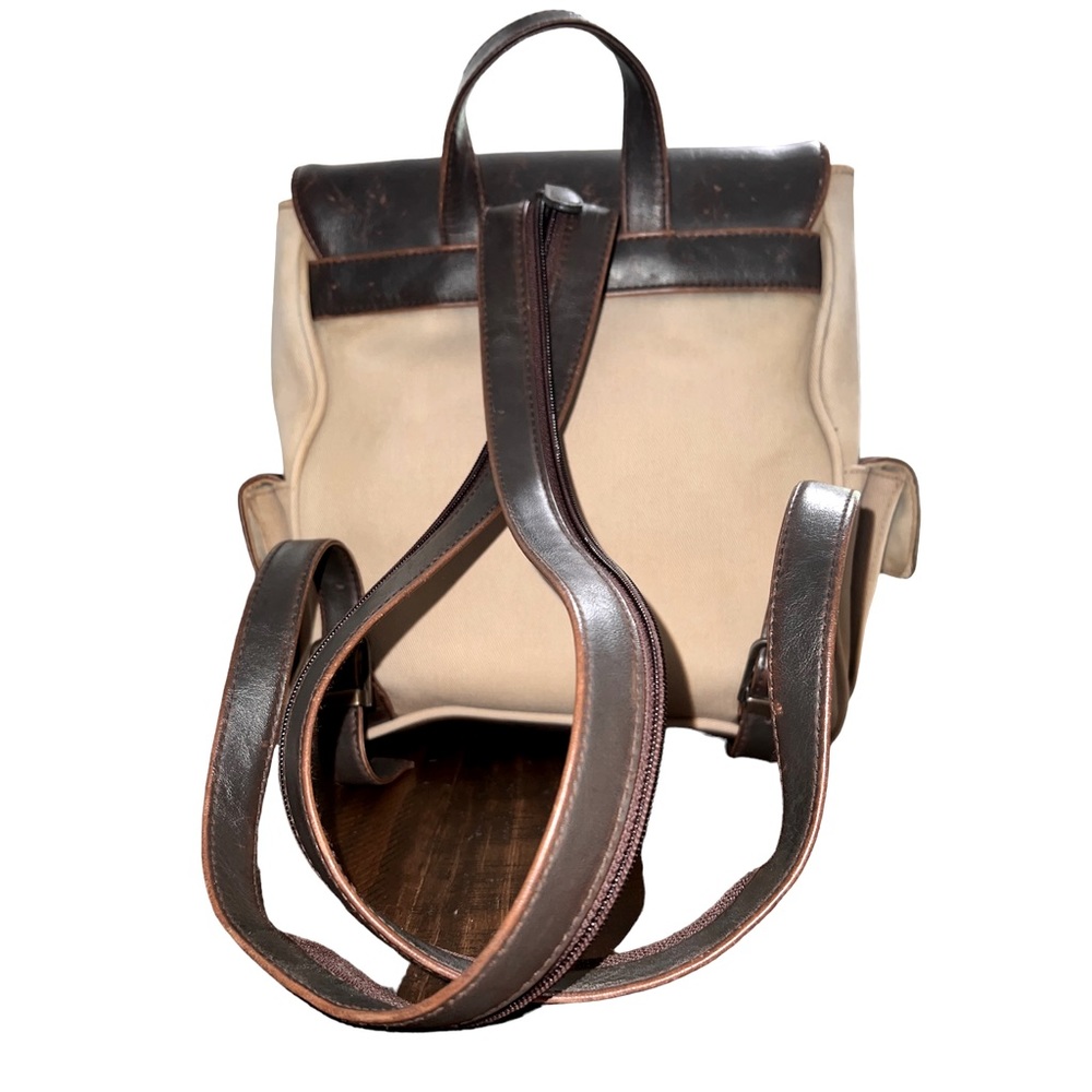 Liz Claiborne Crazy Horse Backpack Purse - Gem